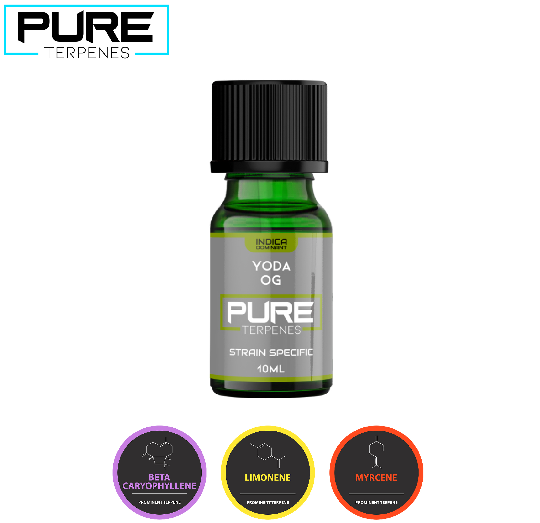 Pure Terpenes Strain Specific 100% Natural - Yoda OG